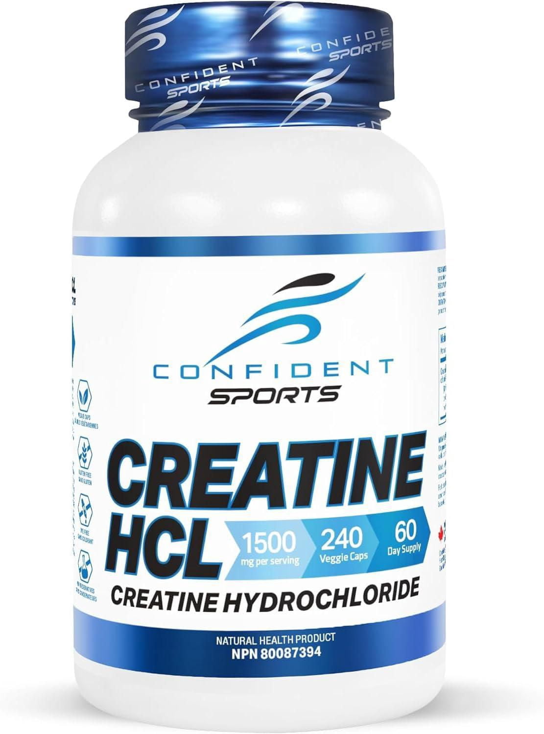 Confident Sports Creatine HCl, 120 Servings - Walmart.ca
