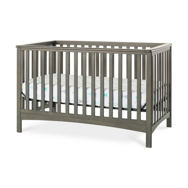 Forever Eclectic London 4-in-1 Convertible Baby Crib, Dapper Gray ...