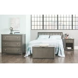 Forever Eclectic London 4-in-1 Convertible Baby Crib, Dapper Gray ...
