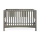 Forever Eclectic London 4-in-1 Convertible Baby Crib, Dapper Gray ...