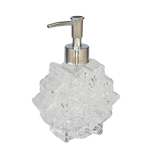 holidaytime Snowflake Glass Soap Pump - Walmart.ca