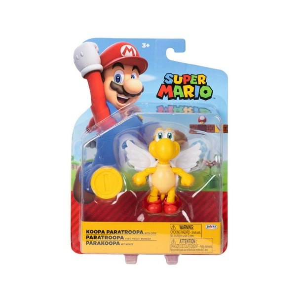 Super Mario 4 Inch Figure - Koopa Paratroopa with Coin - Walmart.ca