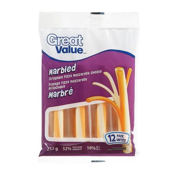 Great Value Stringable Marble Cheese - Walmart.ca