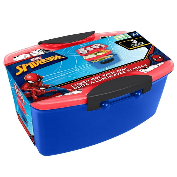 Spider-man Lunch Box with Tray 1100ml, Spider-man Box 1100ml - Walmart.ca