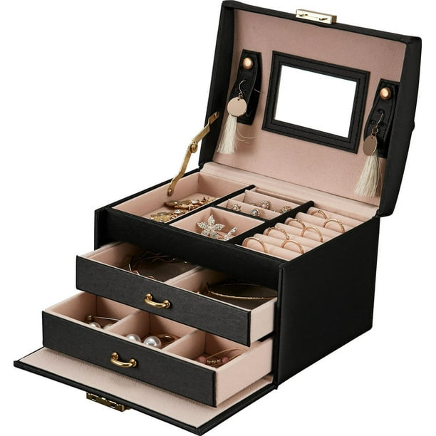 Small Travel Jewelry Caboodle with Lock - Walmart.ca