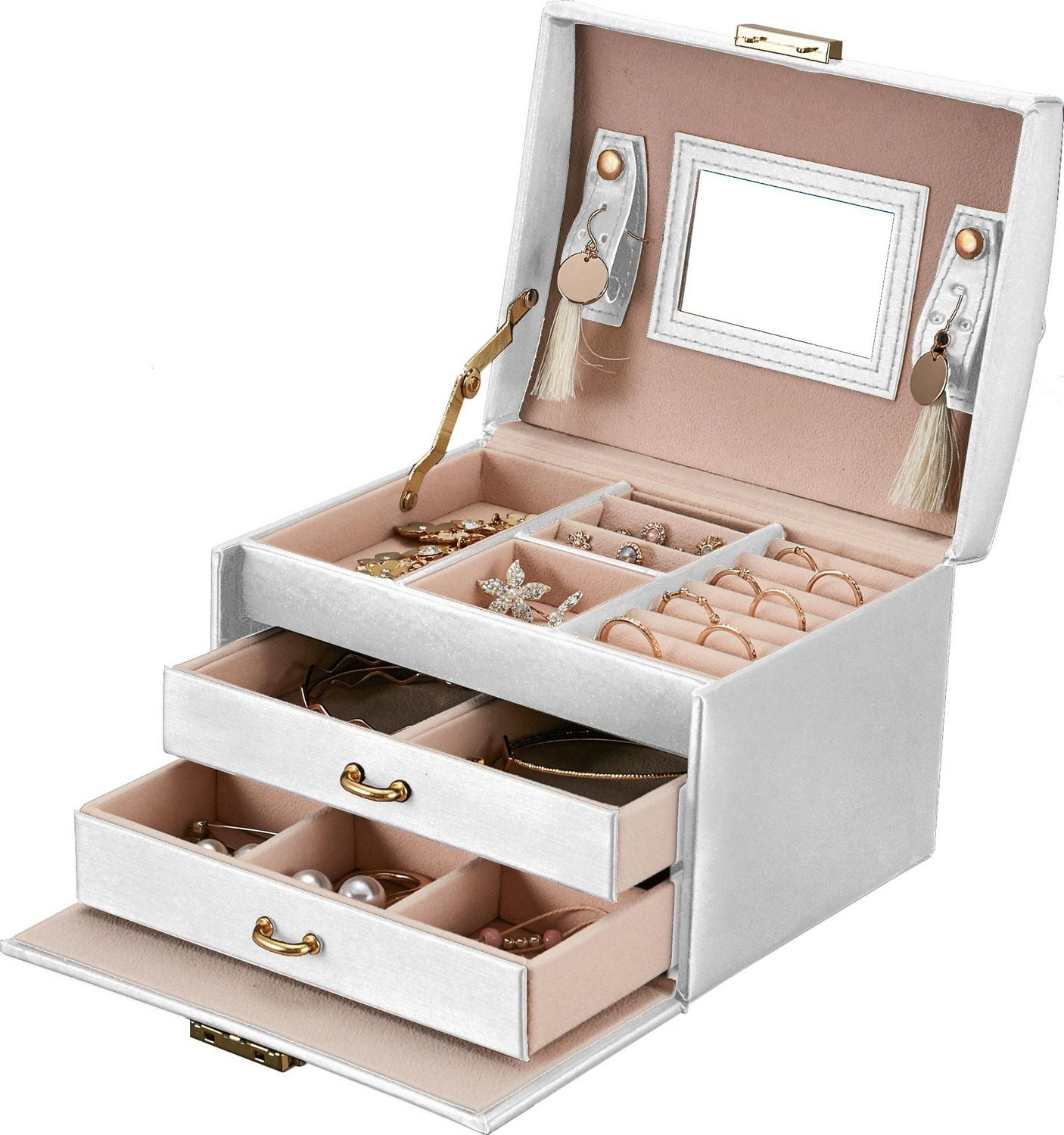 Click here for Small Travel Jewelry Caboodle With Lock prices