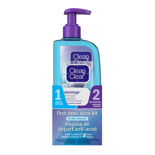 Clean & Clear Clean&Clear® First Time Acne Kit, Kit, 1 - Walmart.ca