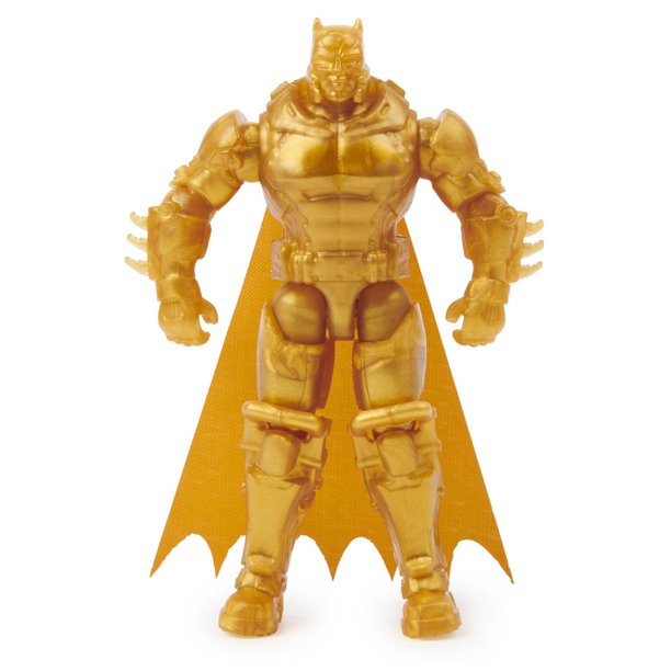 Batman 4-inch Action Figure with 3 Mystery Accessories, Mission 4 ...