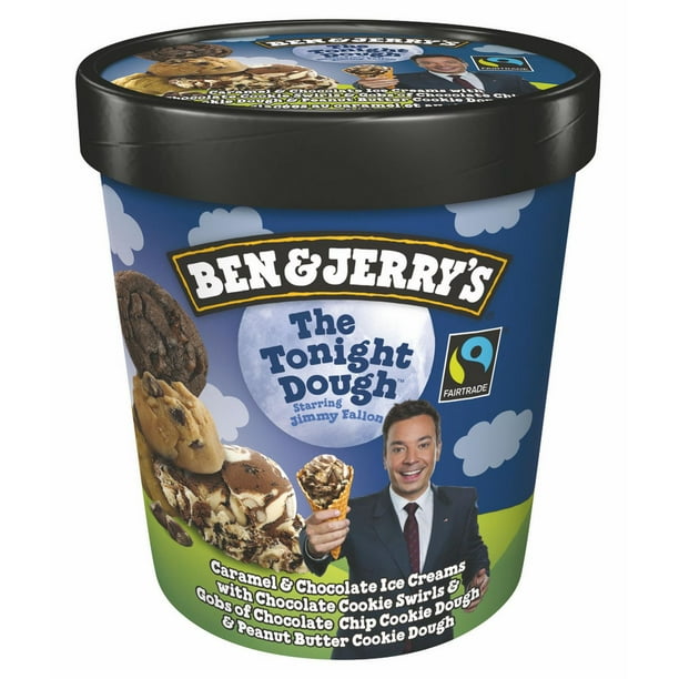 Ben & Jerry's Tonight Dough Starring Jimmy Fallon Ice Cream - Walmart.ca