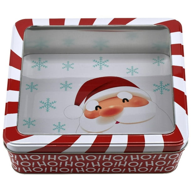 HOLIDAY TIME WINDOW SQUARE TIN LARGE - Walmart.ca