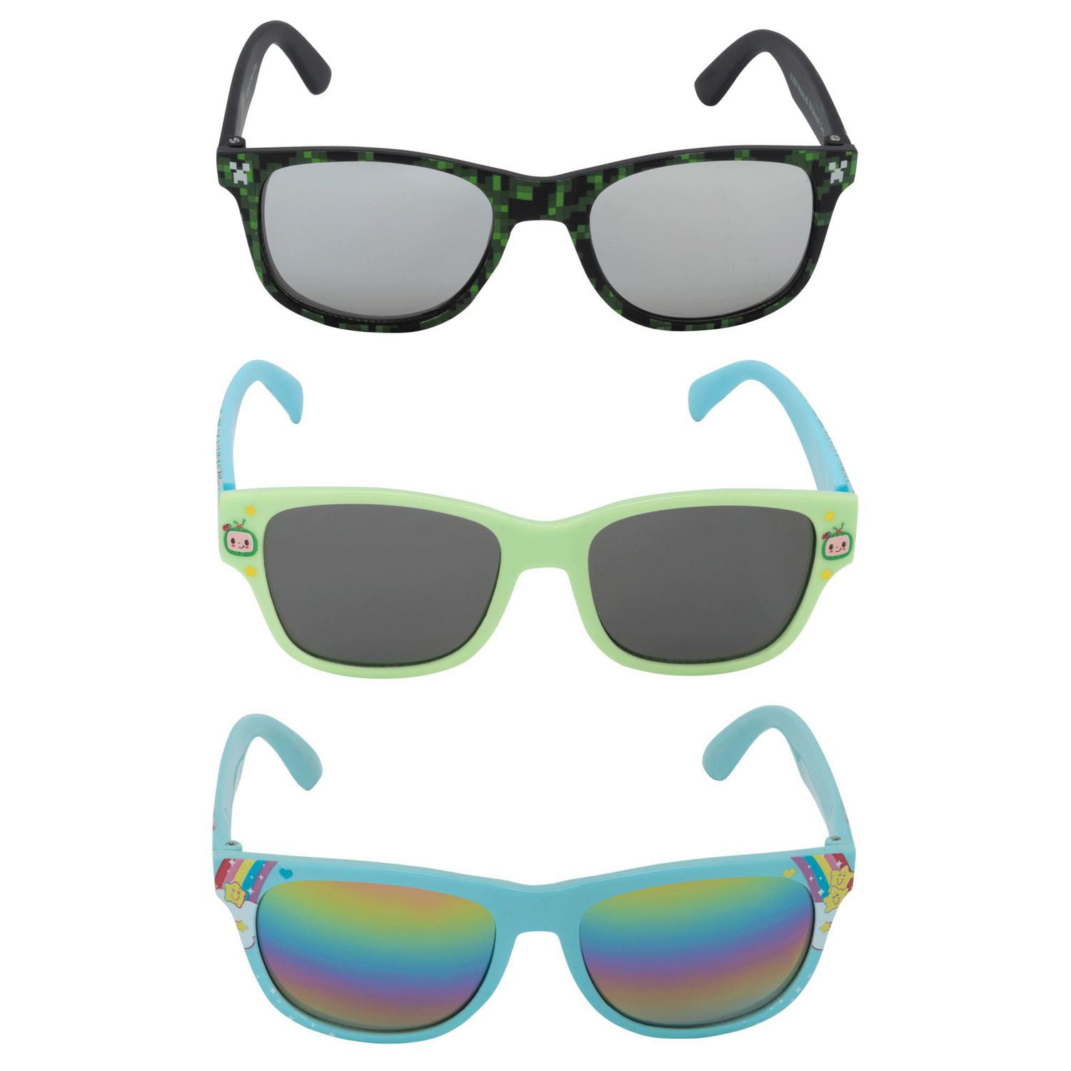 Click here for Minecraft Unisex Kids Sunglasses 3 Pack One Size prices