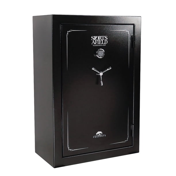 Preserve Series 59" Tall Gun Storage Safe With Electronic Lock & Triple ...