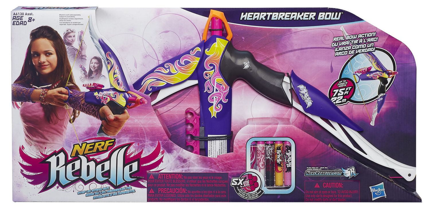 Nerf Rebelle Heartbreaker Bow Blaster Assortment | Walmart Canada