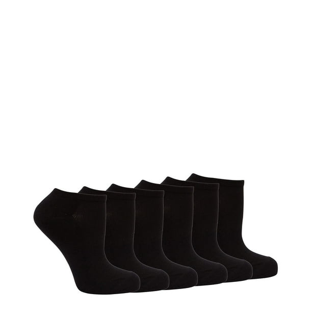 Athletic Works Ladies' 6-Pack Low Cut Socks, Sizes 4-10 - Walmart.ca