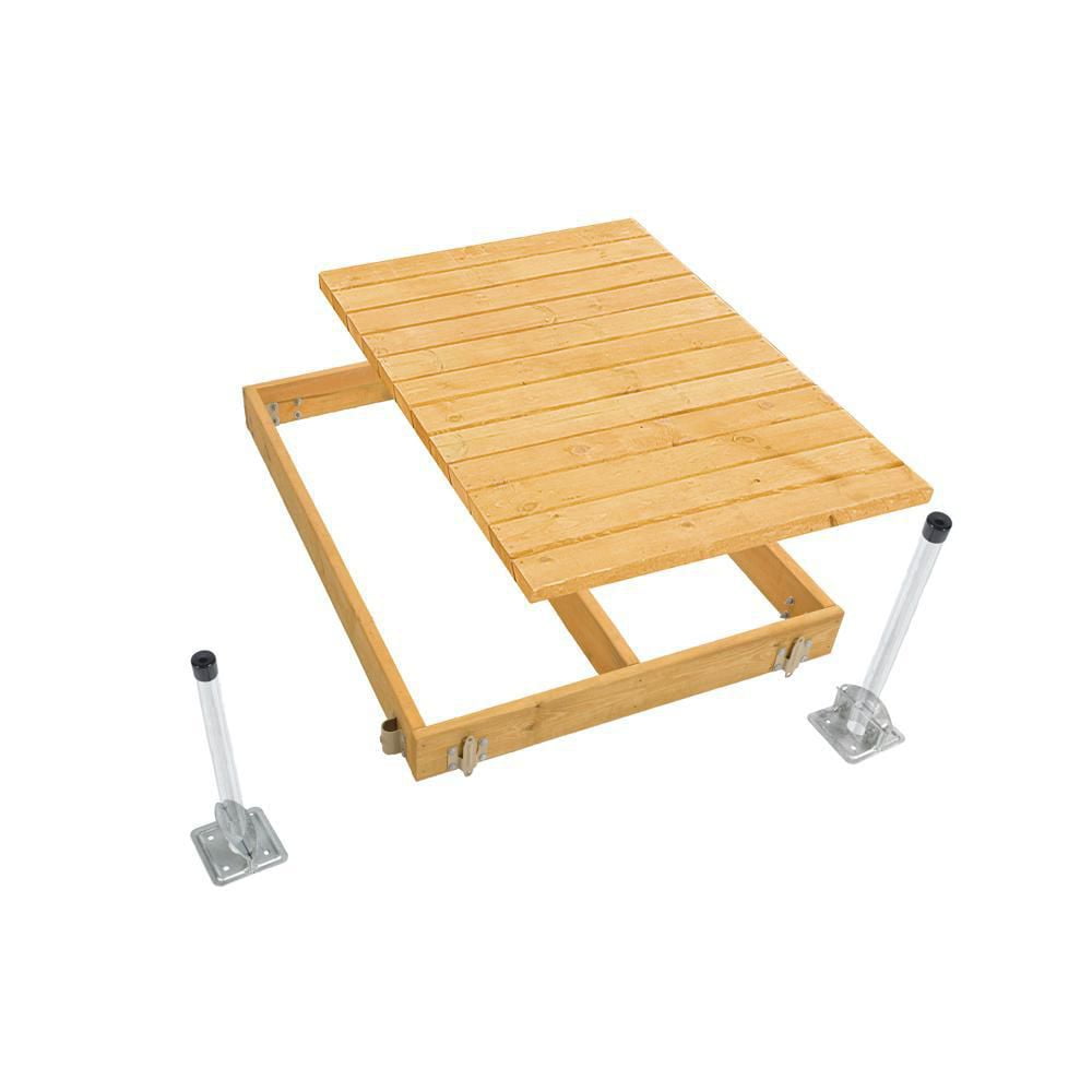 Port Side Standard Stationary Dock Kit - 4'x6' | Walmart Canada