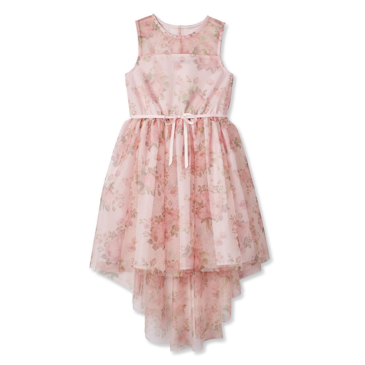 George Girls' Floral Mesh Dress - Walmart.ca