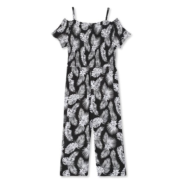 George Girls' Wide Leg Capri Romper - Walmart.ca