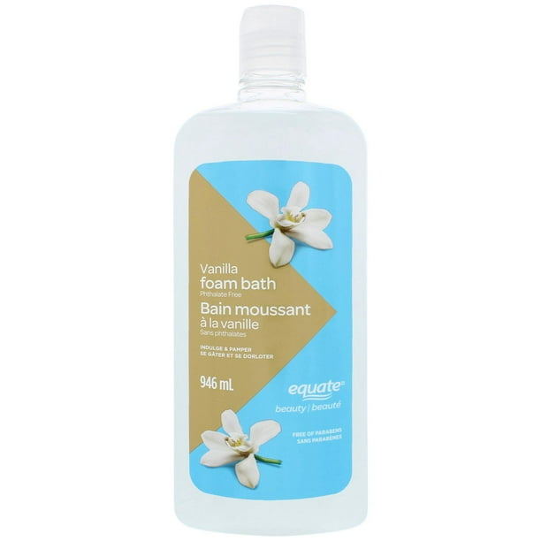 Equate Vanilla Foam Bath, 946 mL - Walmart.ca