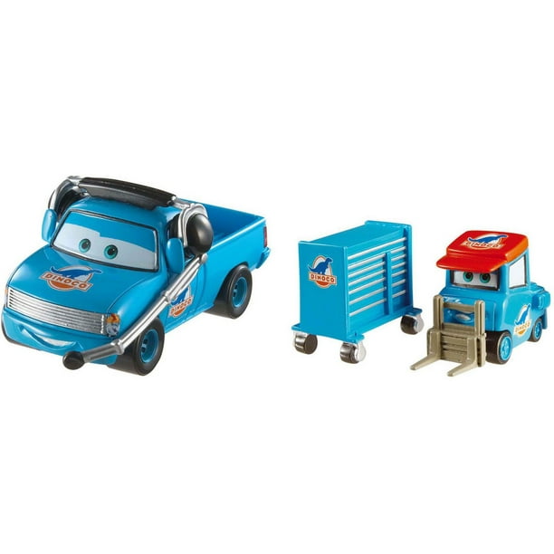 Disney Pixar Cars Roger Wheeler and Dinoco Pitty 2-Pack - Walmart.ca