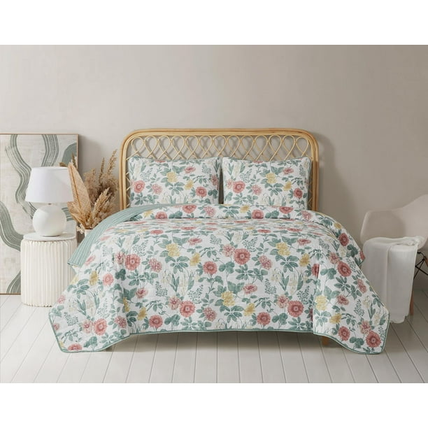 Matilda Reversible 3 Piece Quilt Set - Walmart.ca
