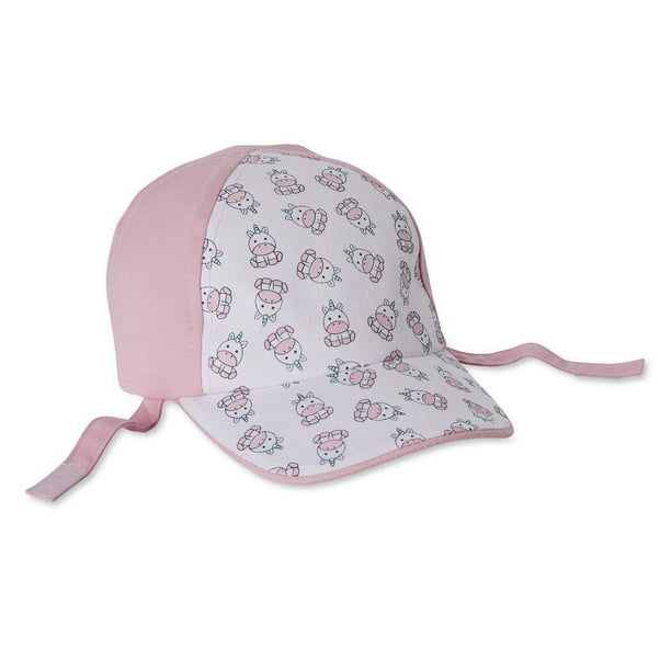 George Baby Girls' Unicorn Baseball Cap with Chinstrap - Walmart.ca