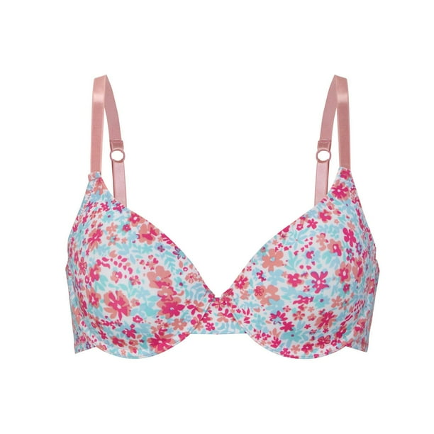 George Women's Printed Microfiber T-Shirt Bra - Walmart.ca