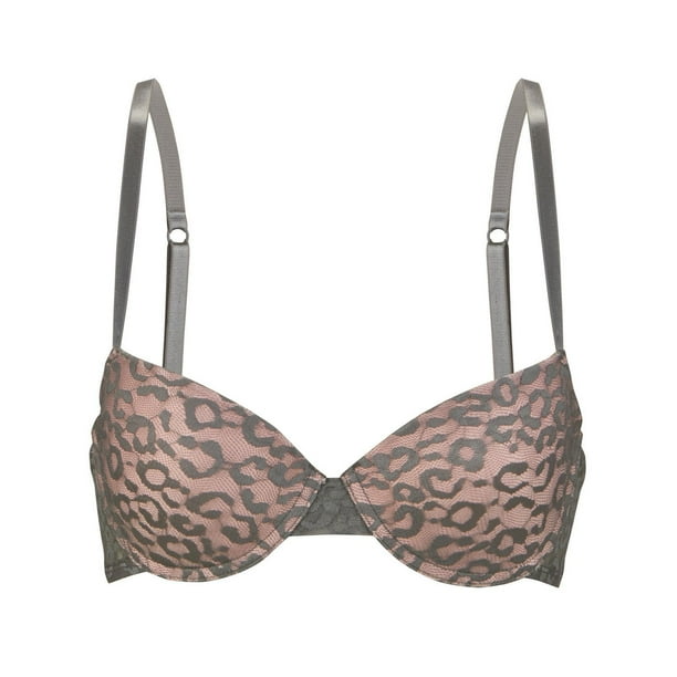 GR180331 George Women's Mesh Wings & Overlay Push up Bra - Walmart.ca
