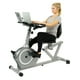 Sunny Health & Fitness Magnetic Recumbent Desk Exercise Bike, 350lb ...