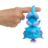 Fingerlings - Glitter Dragon - Tara (Blue with Purple) - Interactive ...