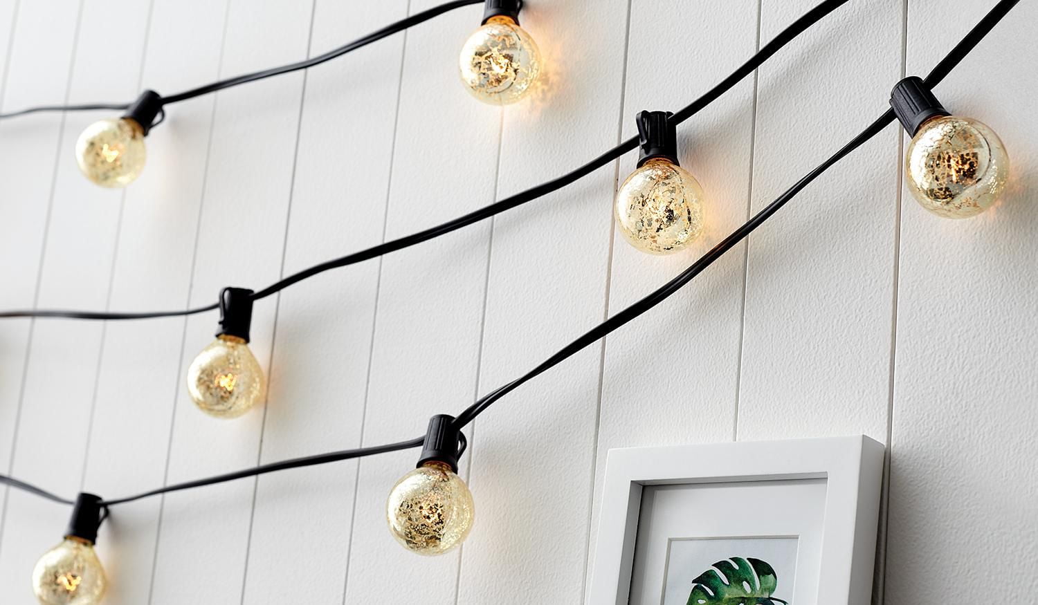 hometrends Gold Mercury Edison String Lights | Walmart Canada hometrends Gold Mercury Edison String Lights | Walmart Canada