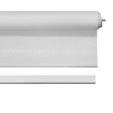 Mainstays Tear-to-Fit Blackout Roller Shade, White, 37-1/4" x 66 in ...