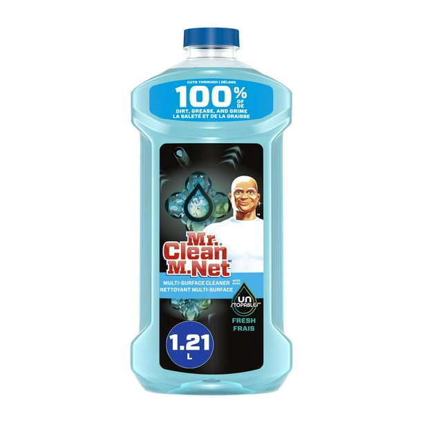 Mr. Clean Multi Surface Cleaner with Unstopables Fresh Scent, All ...
