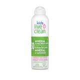 Live Clean Kids Mineral Sunscreen Spray SPF 30, 177 g, Sunscreen ...