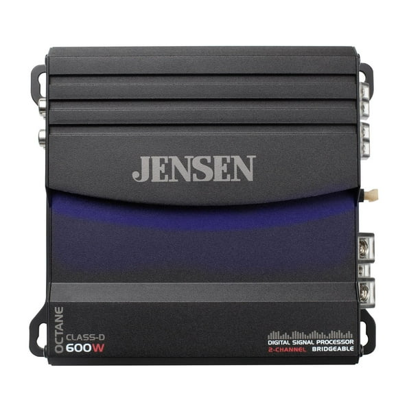 JENSEN XDA92RB Class D 2 Channel Bridgeable Amplifier with 80 Watts x 2 ...