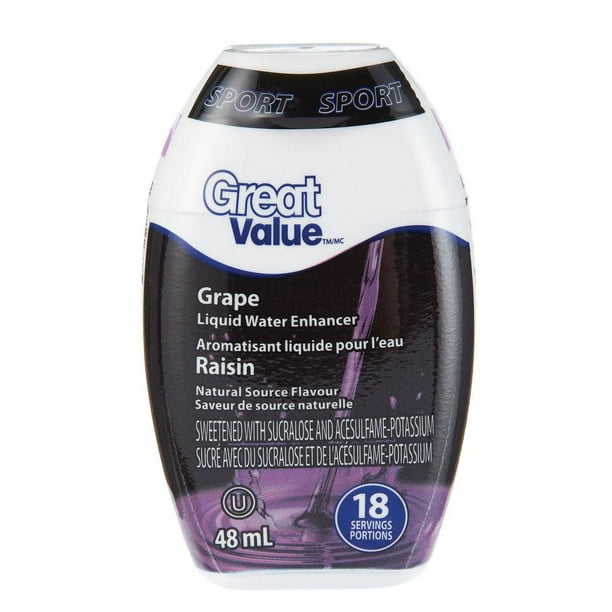 Great Value Grape Liquid Drink Mix, 18 Servings, 48 mL - Walmart.ca