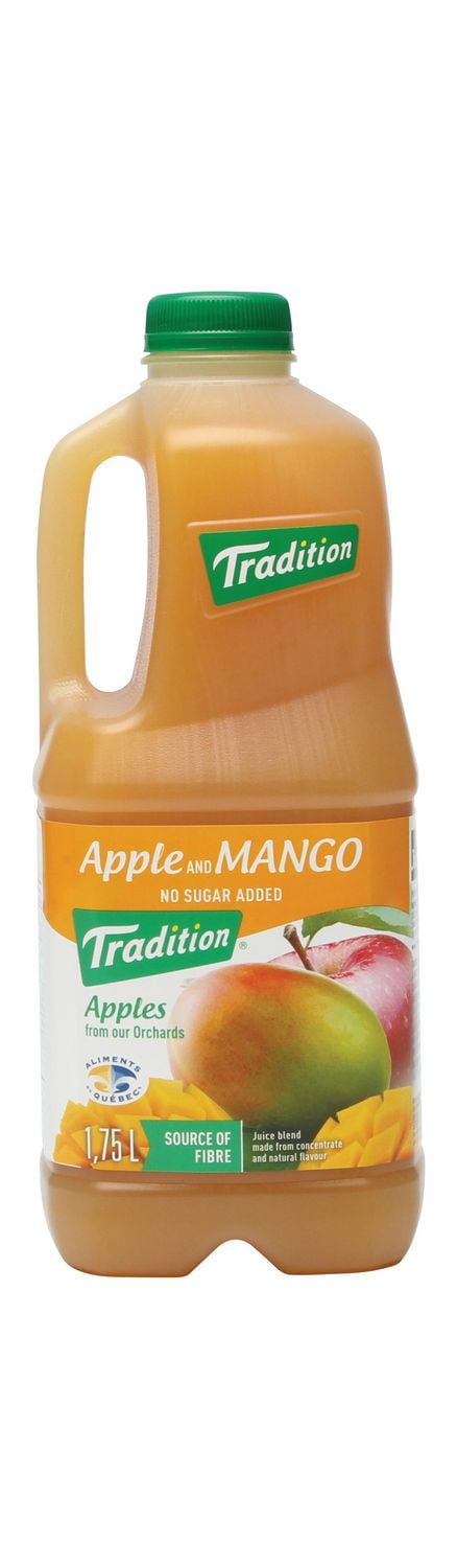 Click here for Tradition Apple & Mango Juice 1.75l prices