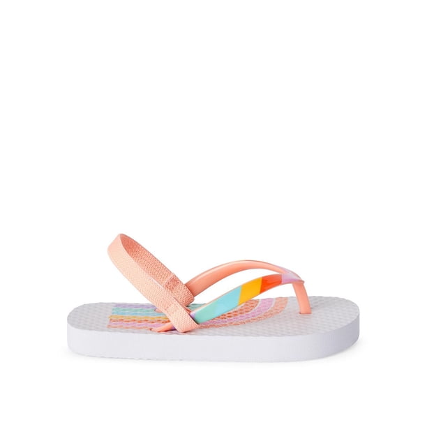 George Toddlers' Unisex Rainbow Flip Flops - Walmart.ca