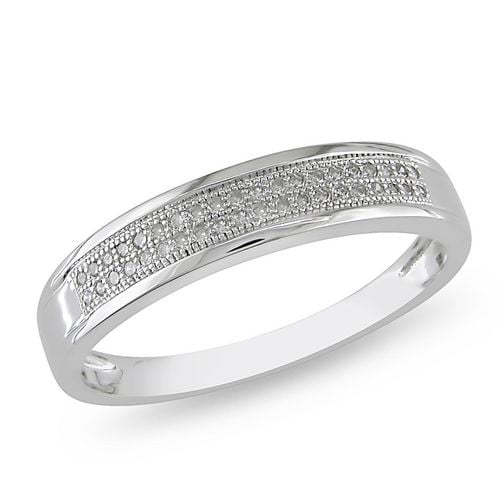 Click here for Miabella 1/8 Ct Diamond Mens Wedding Band In 10 K... prices