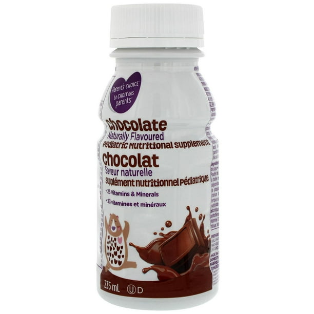 Parent's Choice Chocolate Naturally Flavoured Pediatric Nutritional ...