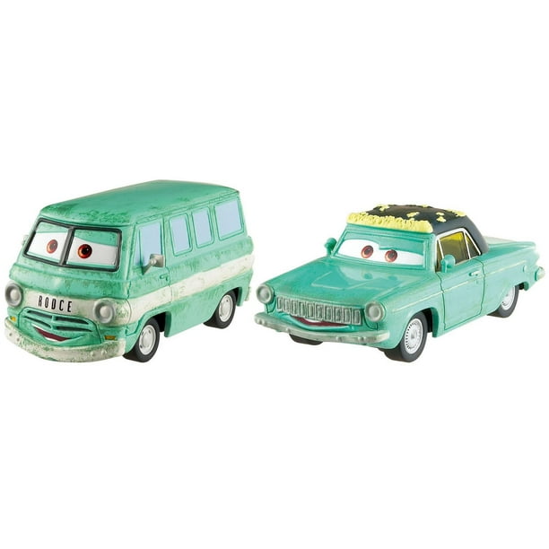 Disney and Pixar Cars Chick Hicks & Crew Chief Chick 2-pack 1:55 scale ...