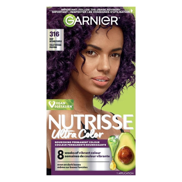 Garnier Nutrisse Ultra Color, Permanent Hair Dye, Vibrant Long-Lasting ...