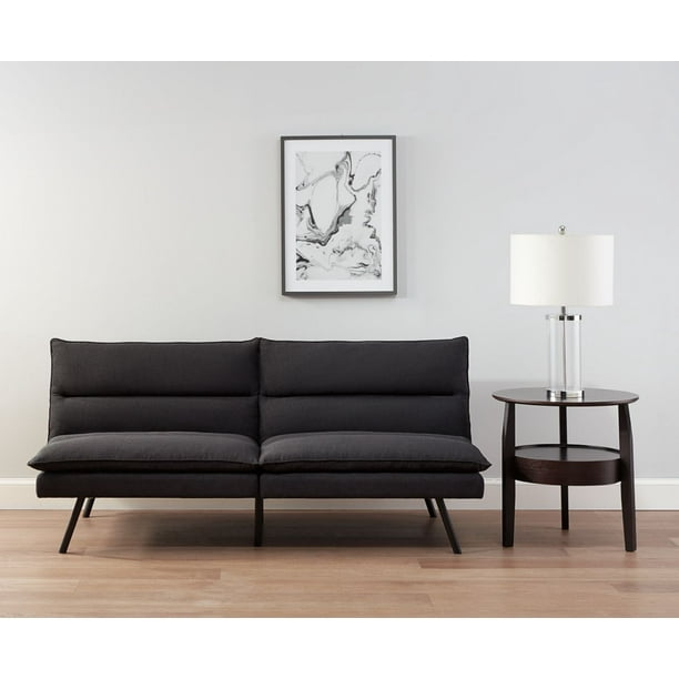Mainstays Pillow Top Futon, Sturdy wood frame and metal legs. - Walmart.ca