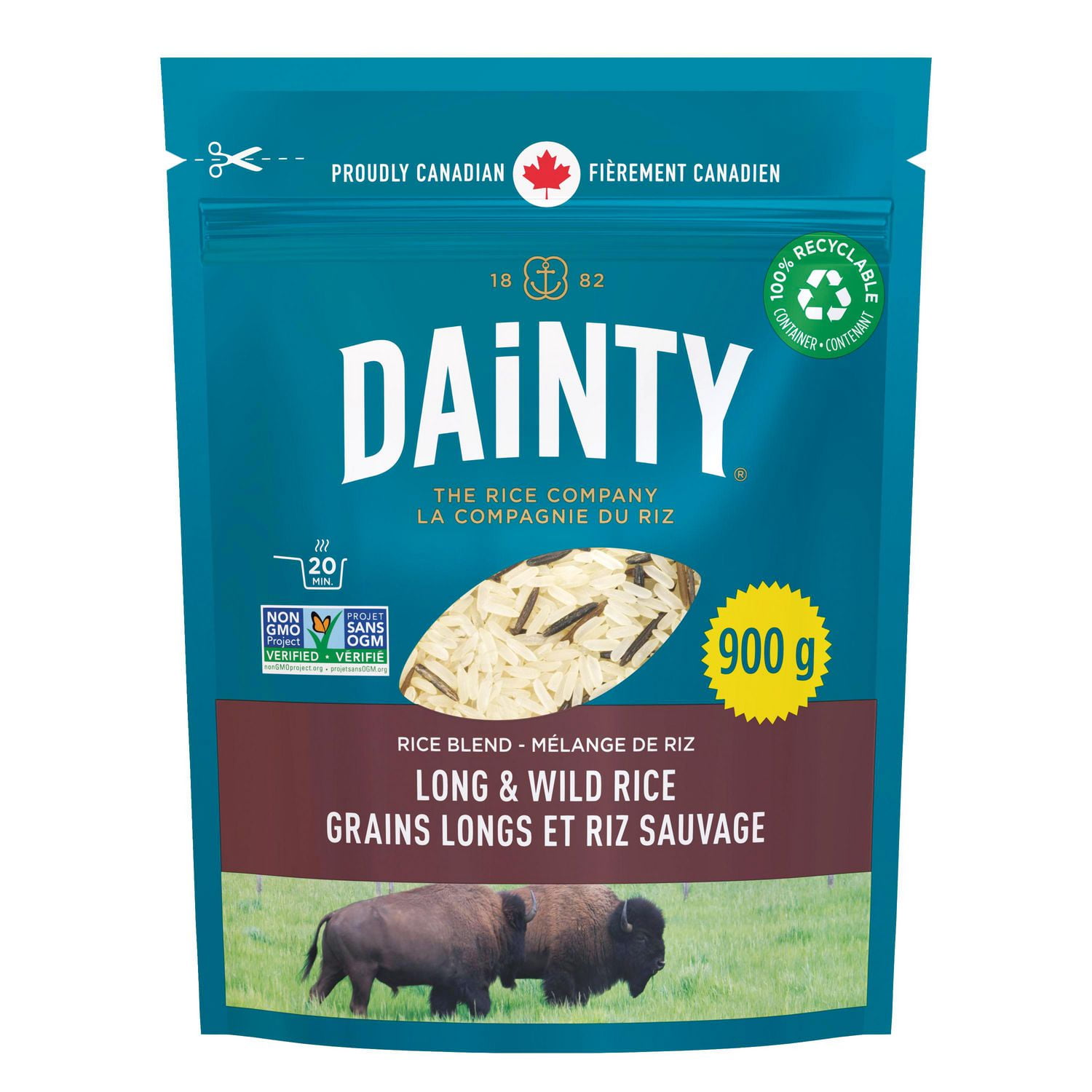 Dainty Long grain & Wild rice blend | Walmart Canada