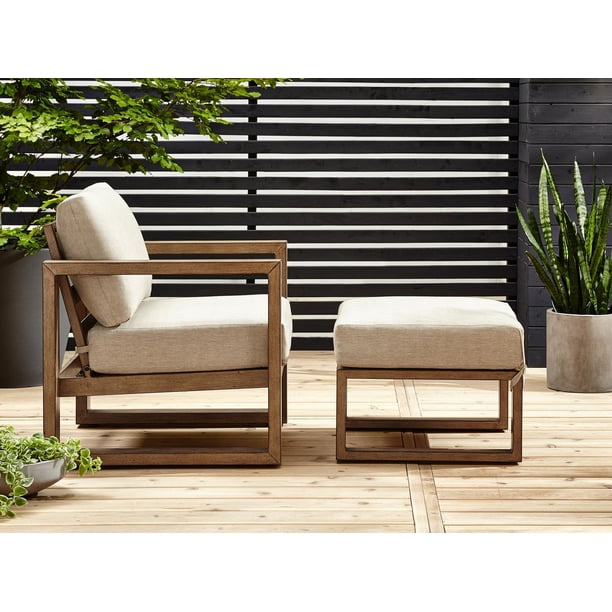 Hometrends Serena Chair & Ottoman Set - Walmart.ca