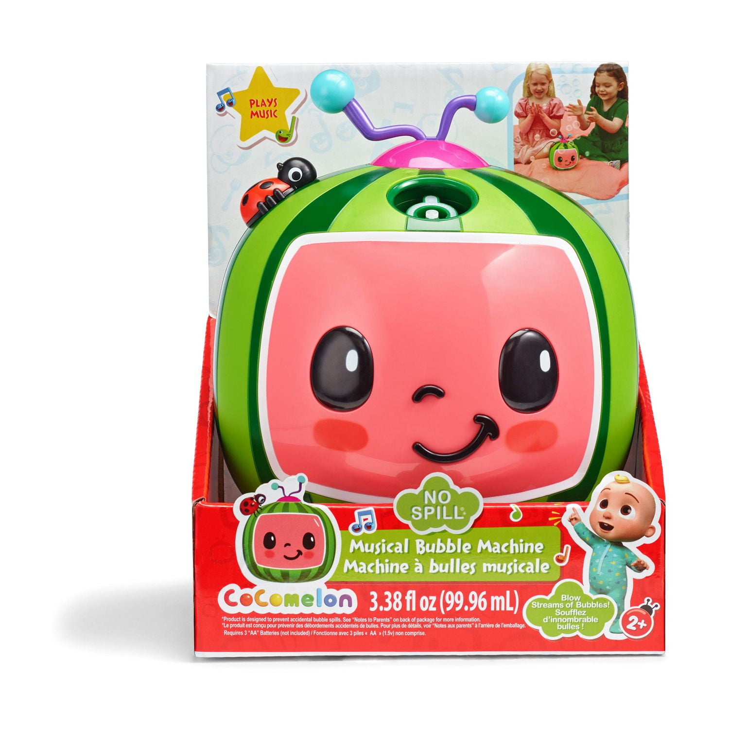 COCOMELON NO-SPILL MUSICAL BUBBLE MACHINE | Walmart Canada