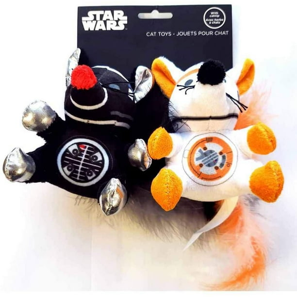 Silver Paw Star wars BB8 and Darth Vader Mice Cat Toys - Walmart.ca