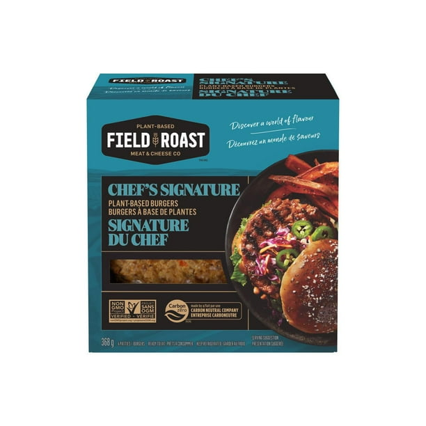 Field Roast Chef's Signature Plant-Based Burger - Walmart.ca