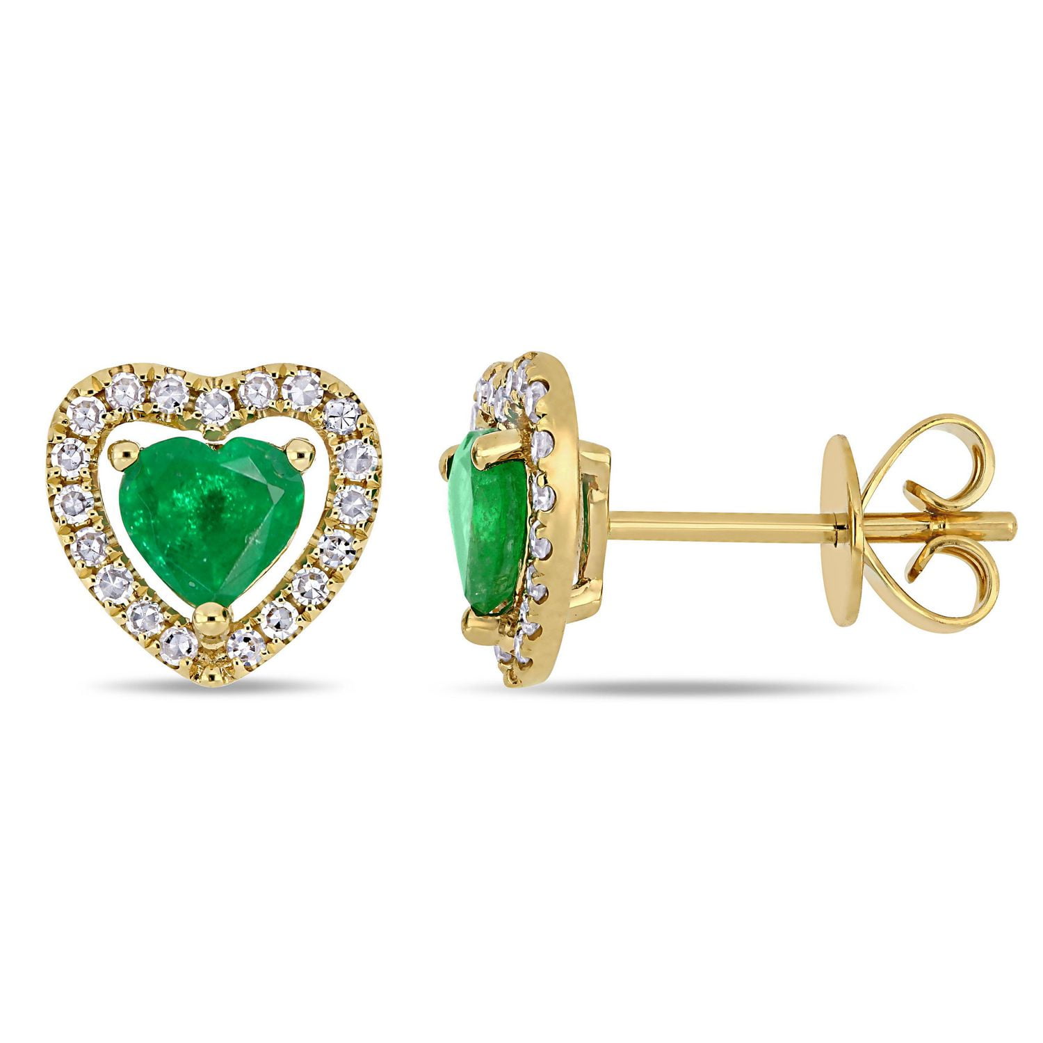 Click here for Miabella 5/8 Carat T. G.W. Emerald And 1/5 Carat T... prices