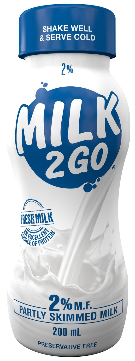 Buy Milk 2 Go 2% 6x200ml Online | Walmart Canada