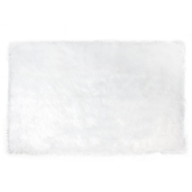 Mainstays Kids Flokati Rug White - Walmart.ca